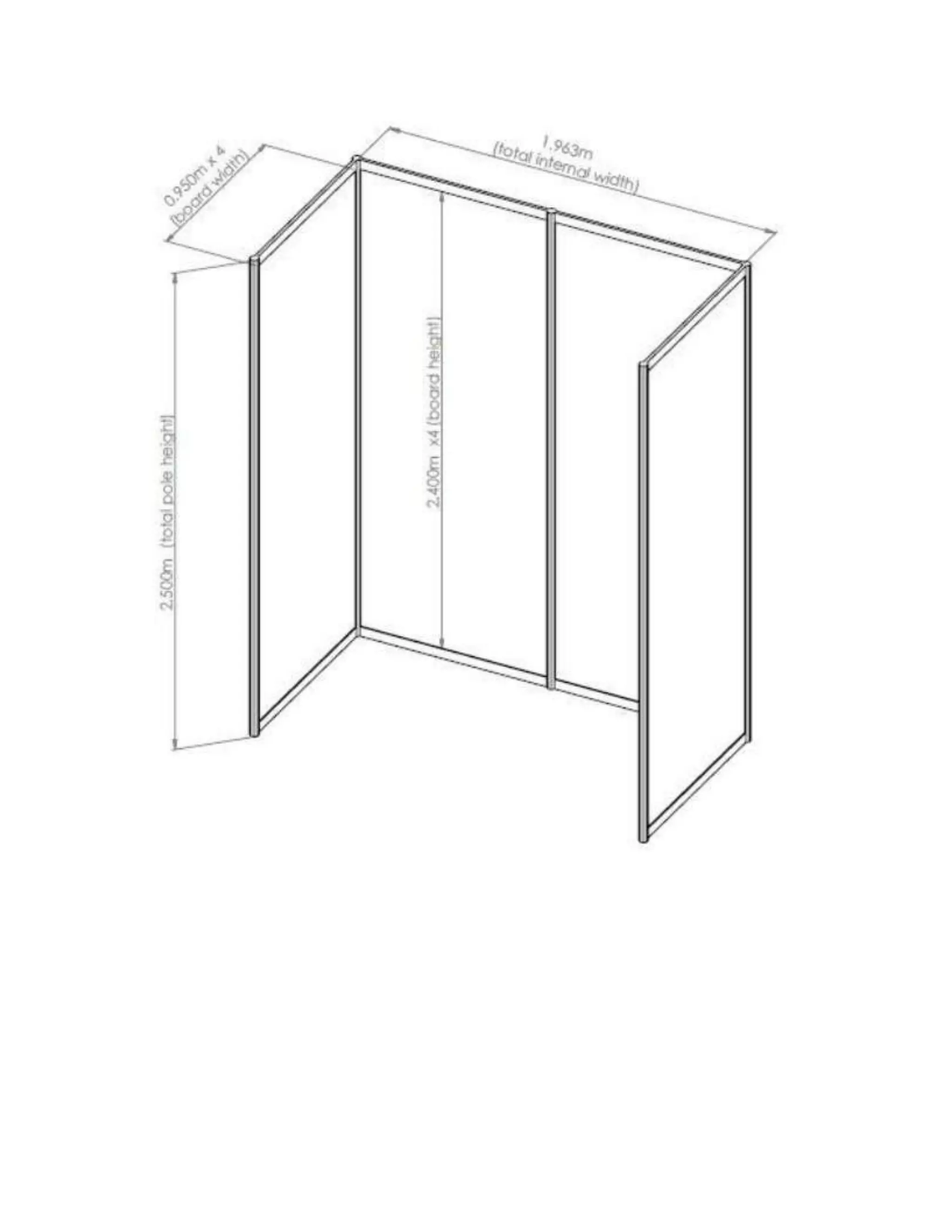 Booth dimensions | DOCX