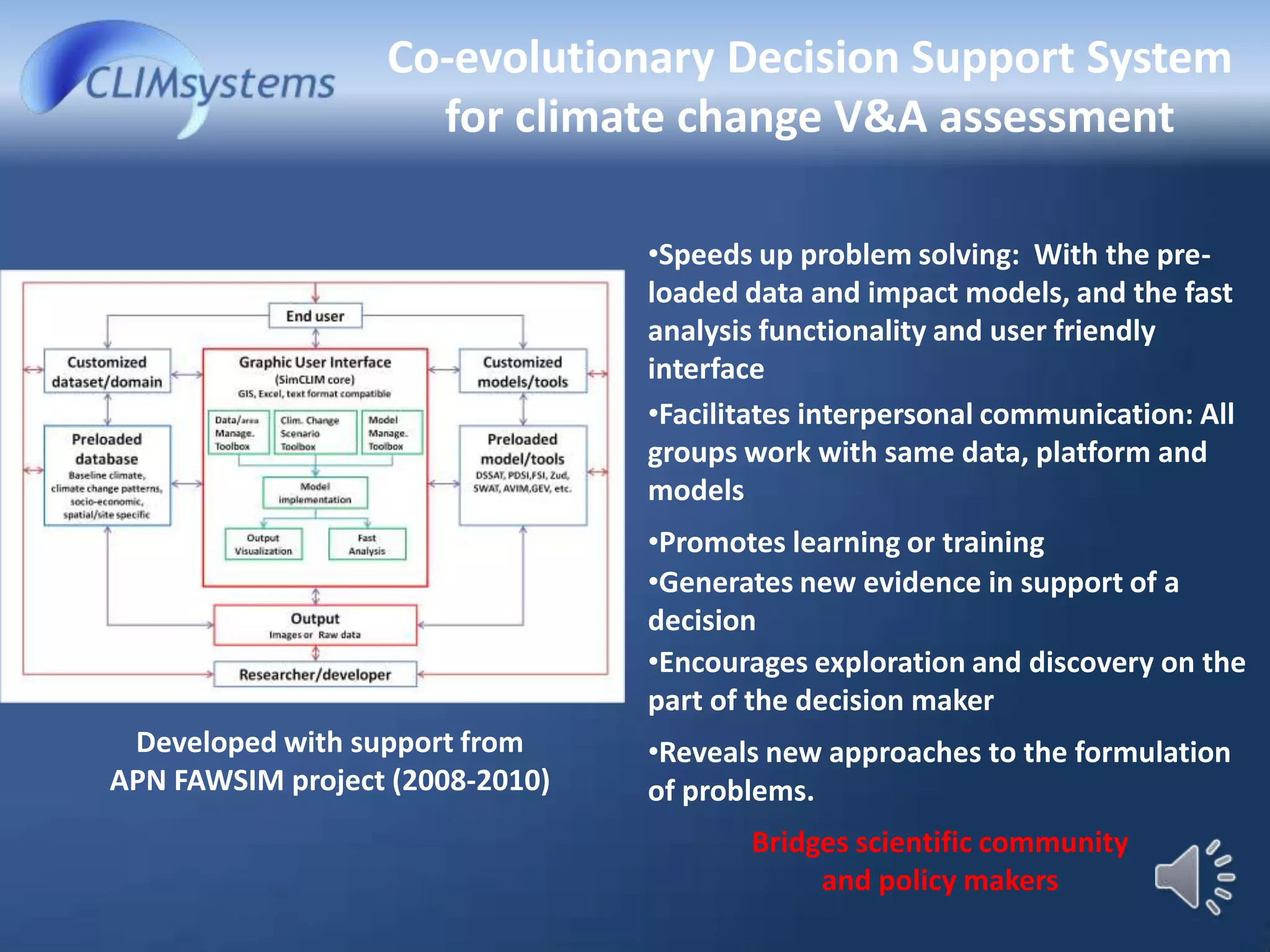 SimCLIM Booth presentation | PPT