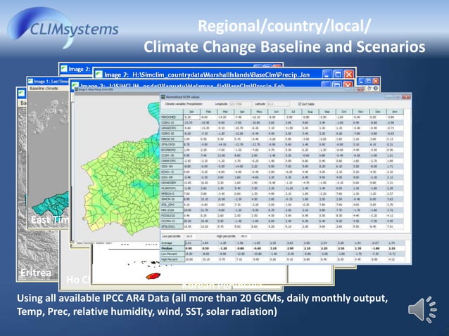 SimCLIM Booth presentation | PPT