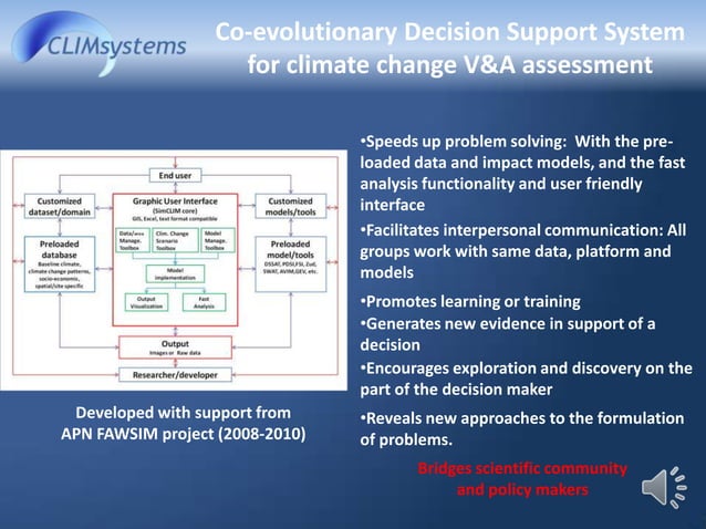 SimCLIM Booth presentation | PPT