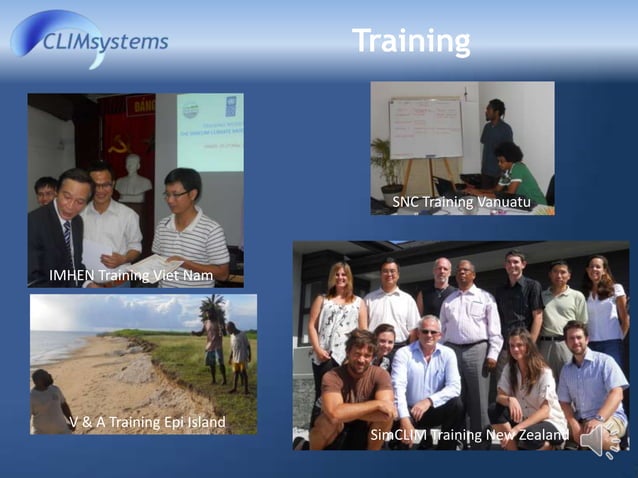 SimCLIM Booth presentation | PPT