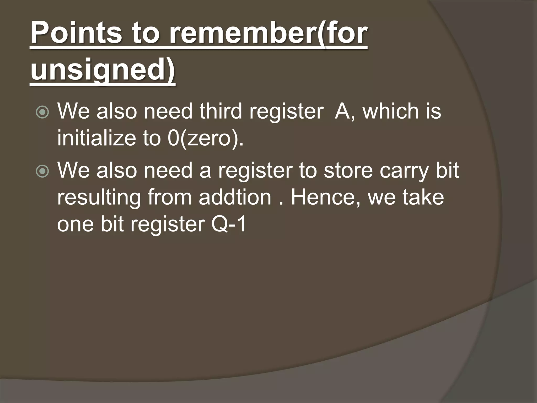Booth’s algorithm.(a014& a015) | PPTX