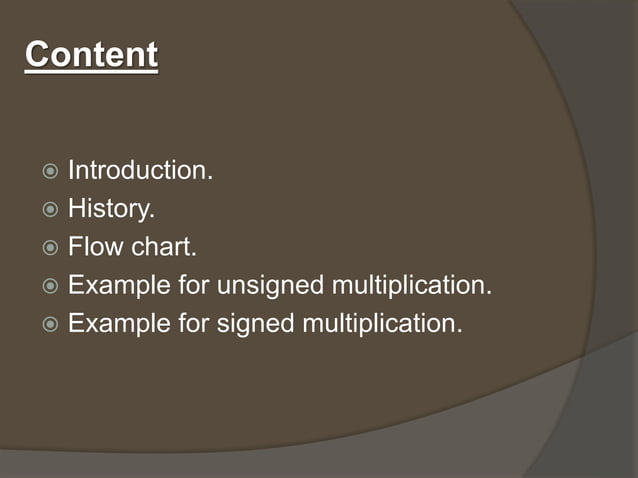 Booth’s algorithm.(a014& a015) | PPTX