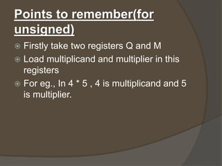 Booth’s algorithm.(a014& a015) | PPTX