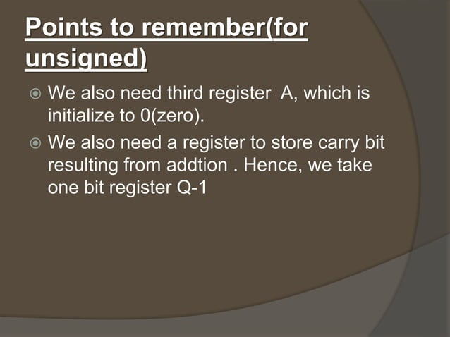 Booth’s algorithm.(a014& a015) | PPTX