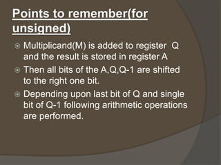 Booth’s algorithm.(a014& a015) | PPTX