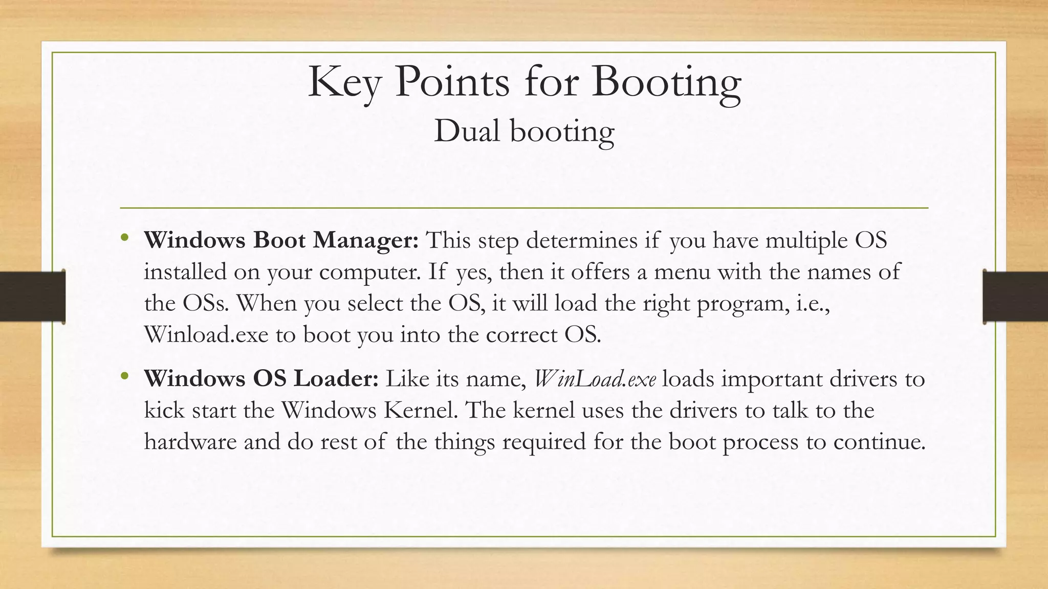 Booting in Computer | PPTX