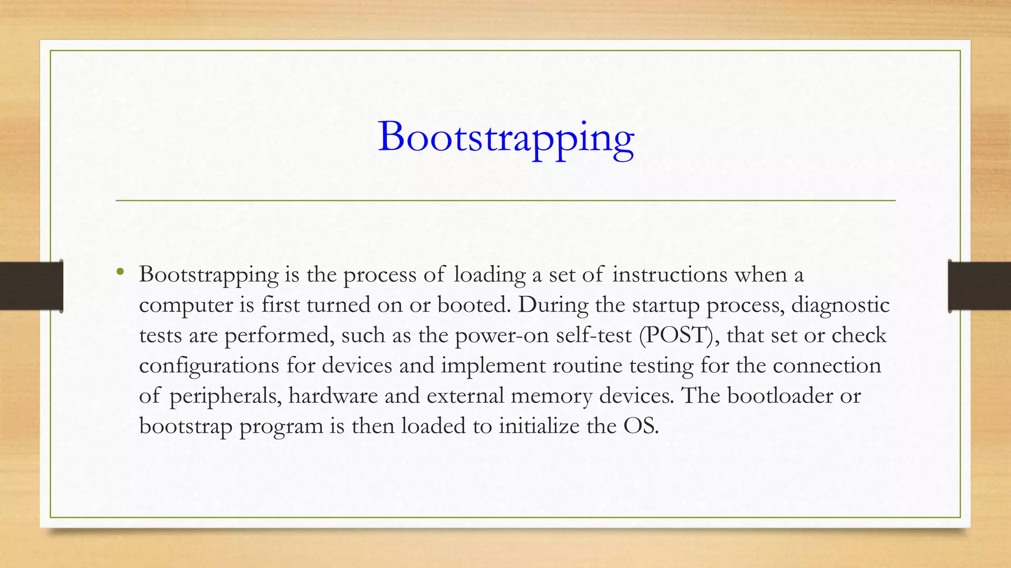 Booting in Computer | PPTX