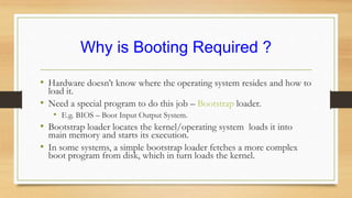 Booting in Computer | PPTX