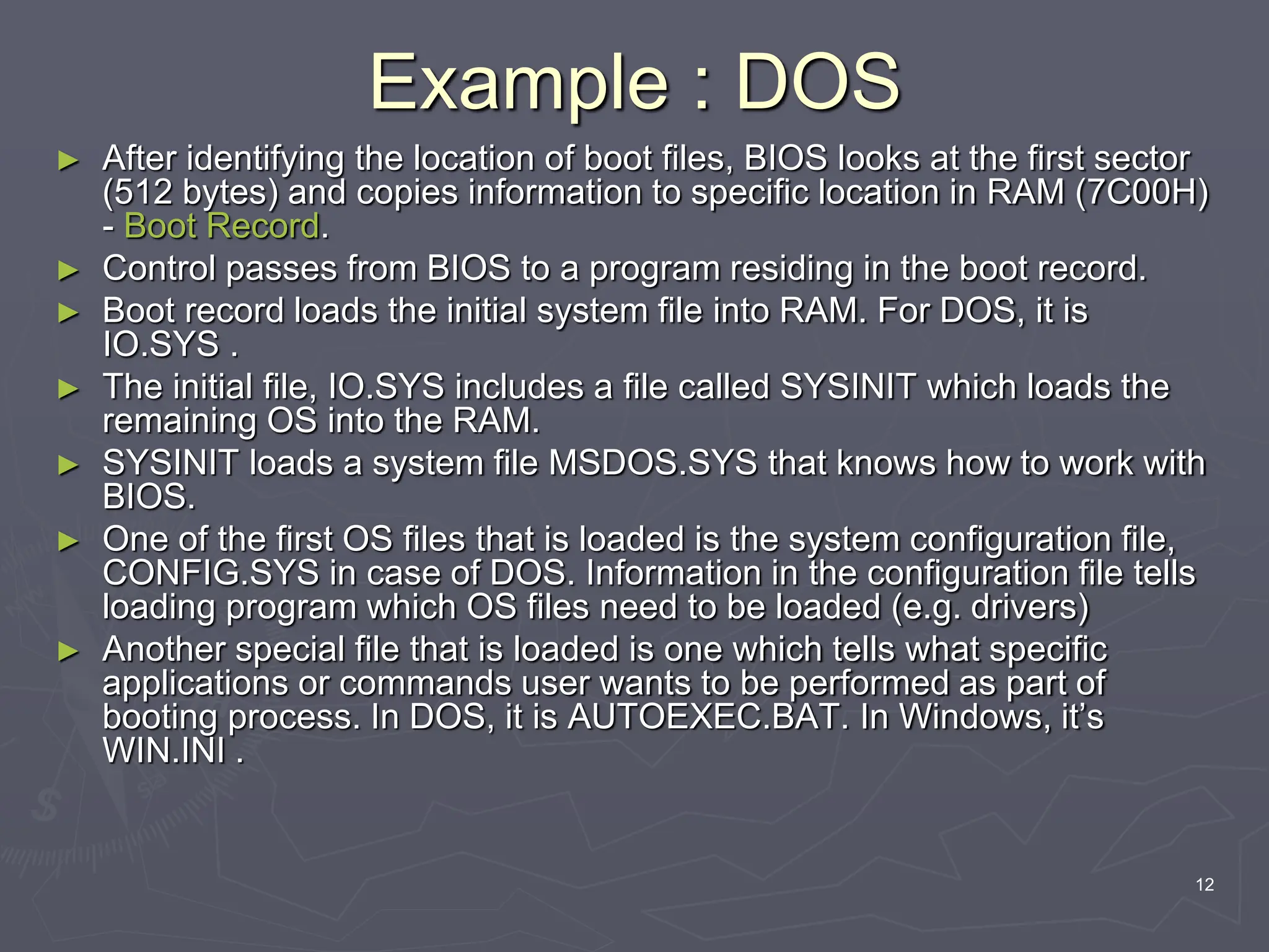 Booting how boot to the system and details | PPT