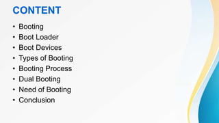 Booting in the Operating System (OS).pptx