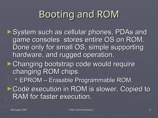 Booting in operating system in slideshare.ppt