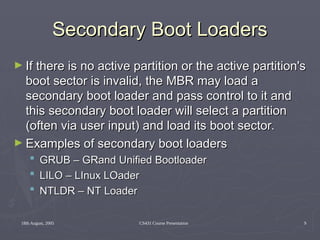 Booting in operating system in slideshare.ppt