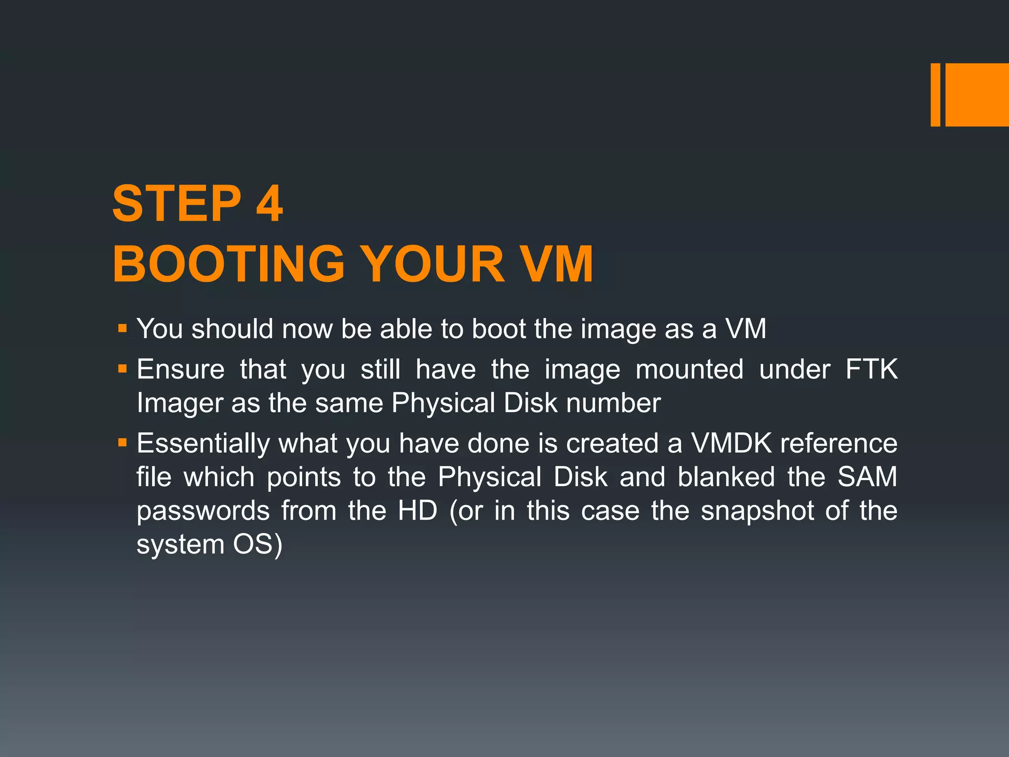 Booting an image as a forensically sound vm in virtual box | PDF | Operating Systems | Computer ...