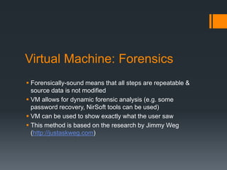 Booting an image as a forensically sound vm in virtual box | PDF | Operating Systems | Computer ...