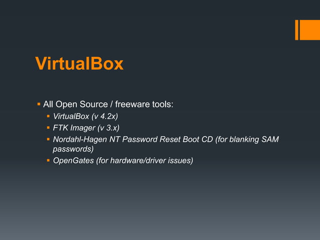 Booting an image as a forensically sound vm in virtual box | PDF | Operating Systems | Computer ...