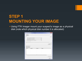 Booting an image as a forensically sound vm in virtual box | PDF | Operating Systems | Computer ...