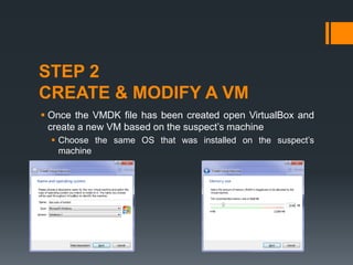 Booting an image as a forensically sound vm in virtual box | PDF | Operating Systems | Computer ...