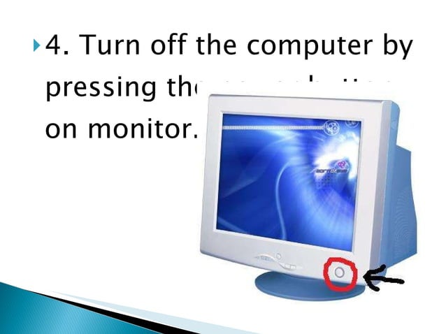 Booting Up And Shutting Down Computer | PPT | Desktops | Computing