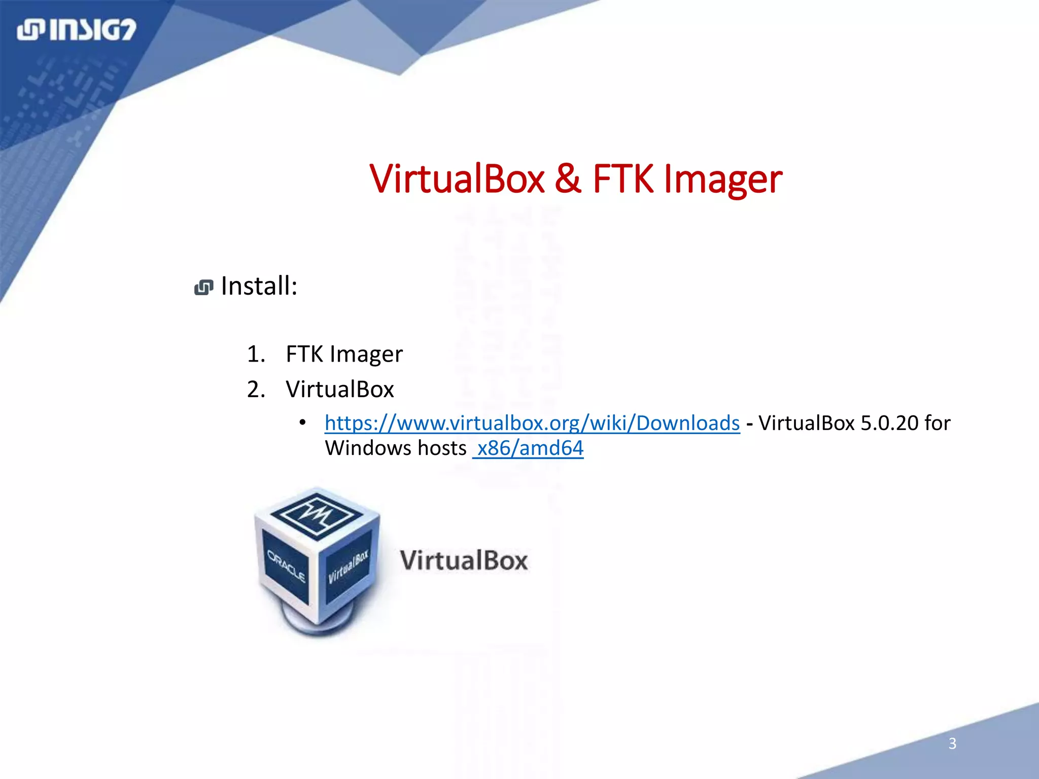 How to boot a VM form a Forensic Image | PDF