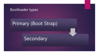 Bootloader fundamentals | PPTX