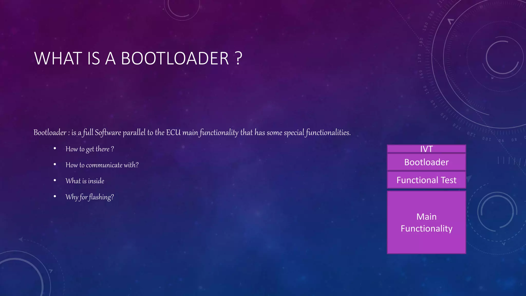 The Bootloader (advanced) | PPTX