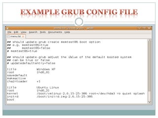 Bootloader and bootloading | PPTX | Operating Systems | Computer Software and Applications