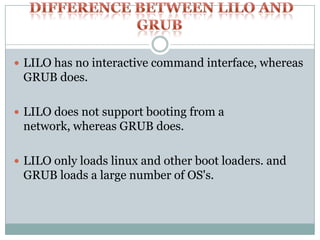 Bootloader and bootloading | PPTX | Operating Systems | Computer ...