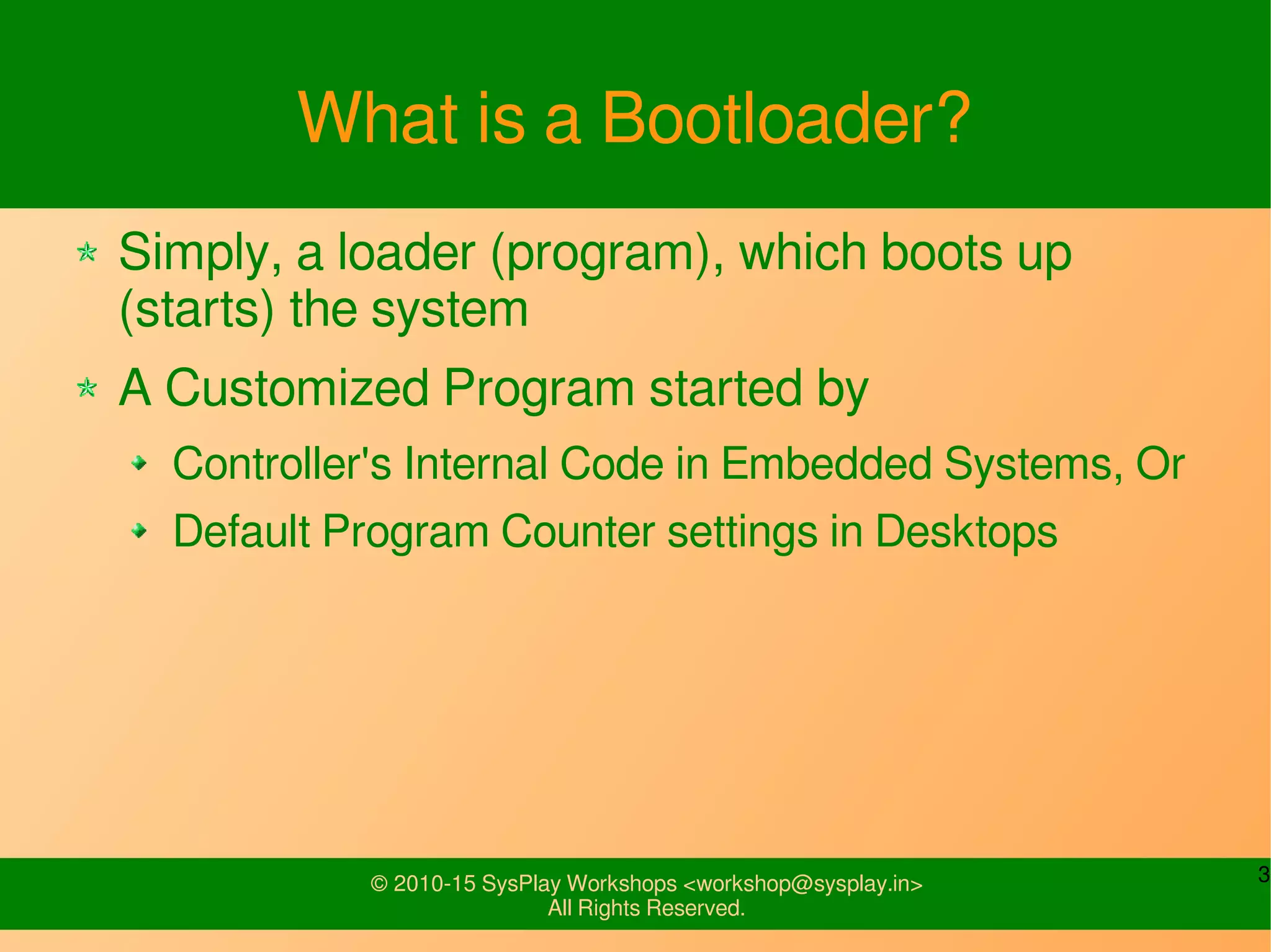Bootloaders | PDF
