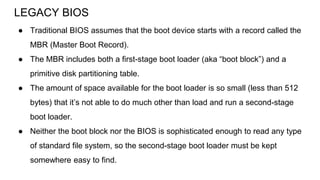 Boot_Loaders.pptx | Operating Systems | Computer Software and Applications