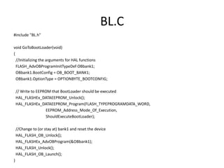 ST Built in Boot loader | PPT