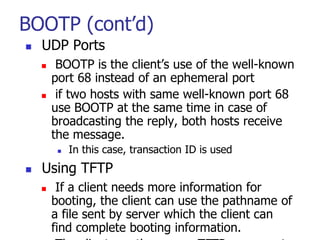 BOOTP and DHCP.ppt