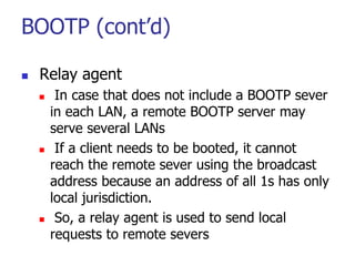 BOOTP and DHCP.ppt