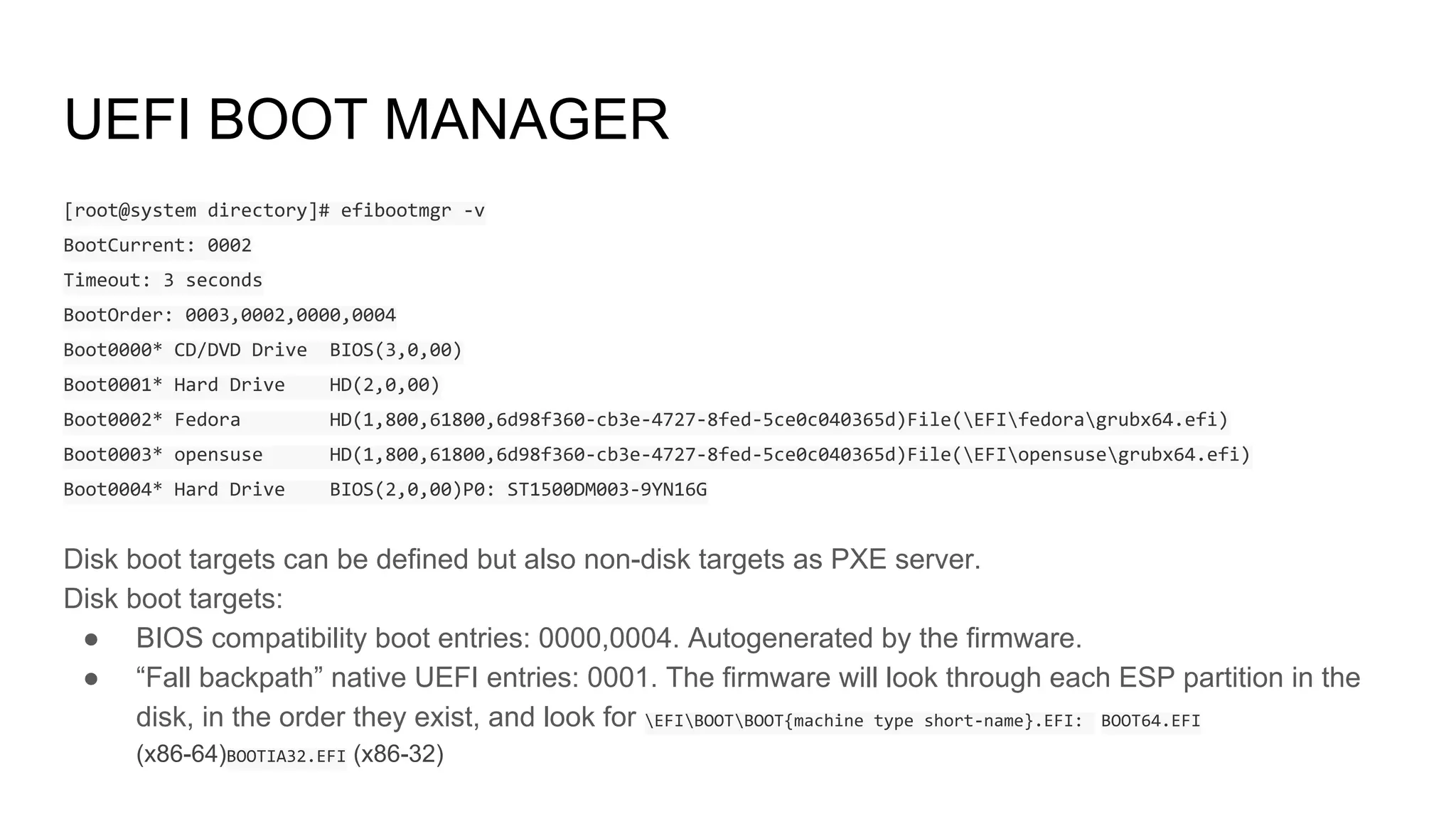 Boot process: BIOS vs UEFI | PDF | Operating Systems | Computer ...