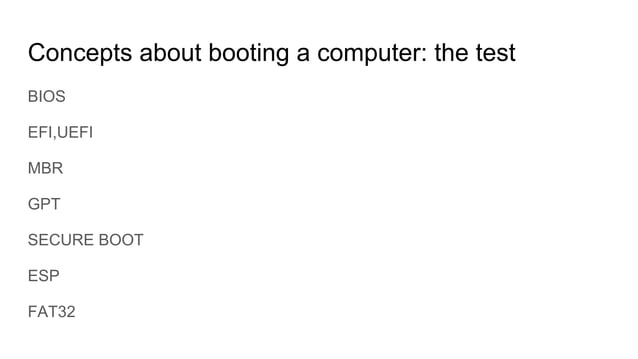 Boot process: BIOS vs UEFI | PDF | Operating Systems | Computer ...