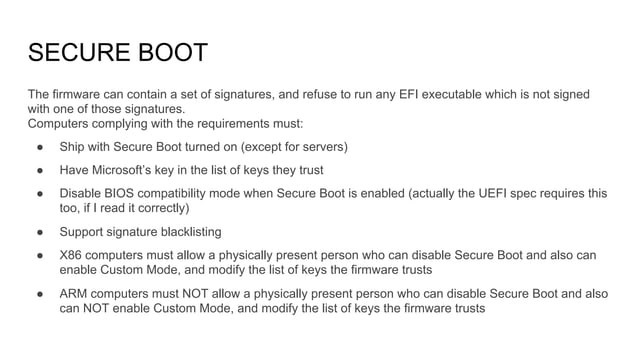 Boot process: BIOS vs UEFI | PDF | Operating Systems | Computer ...