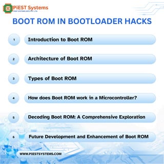 Boot ROM: Comprehensive Guide by Piest Systems | PDF | Free Download