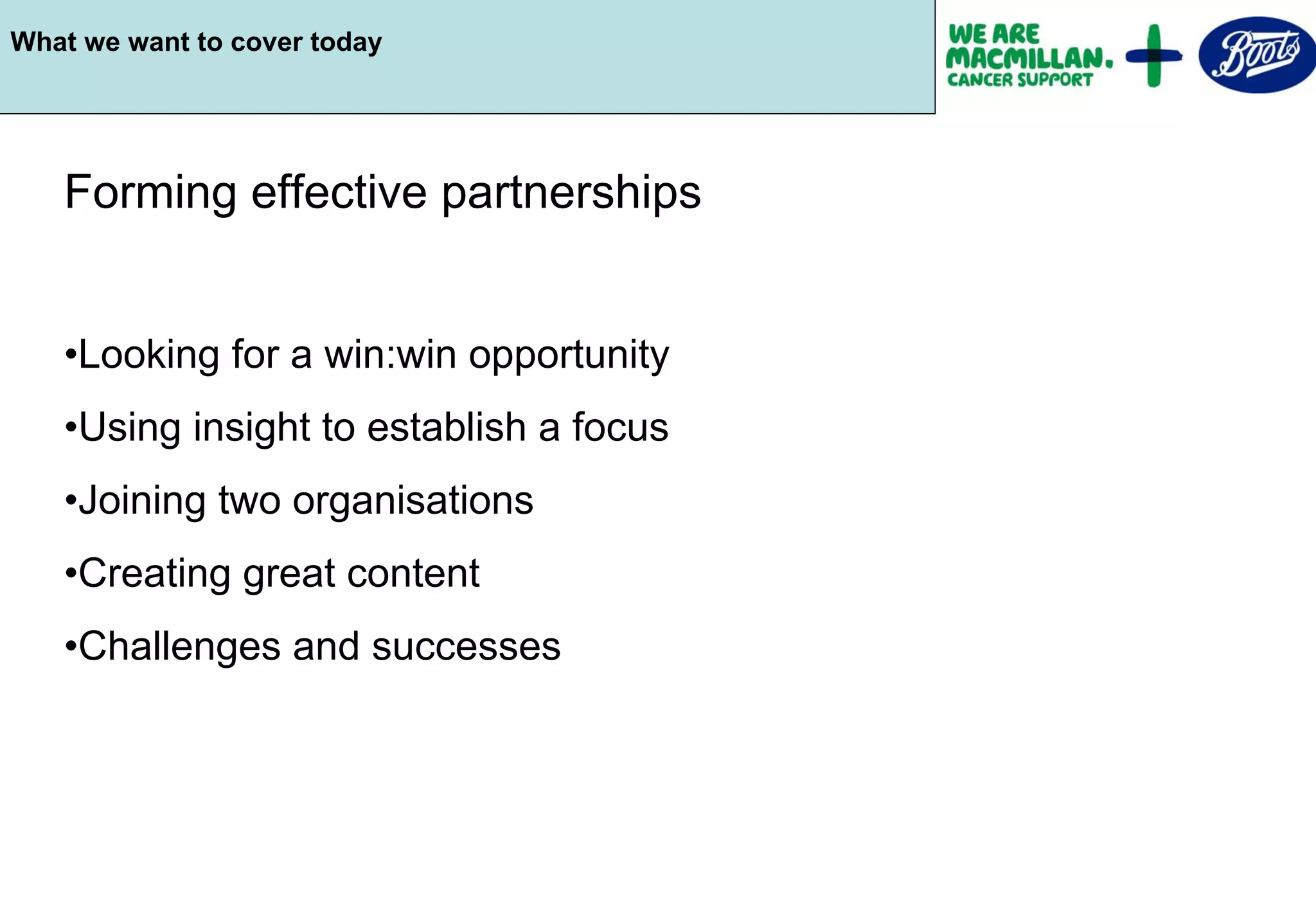 Forming effective corporate partnerships | PDF