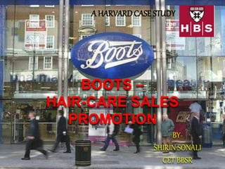 Boots Hair-care Sales Promotion | PPTX | Hair Care | Beauty