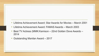 Boots Anson-Roa Biography, Career Early Life, Filmography.pptx