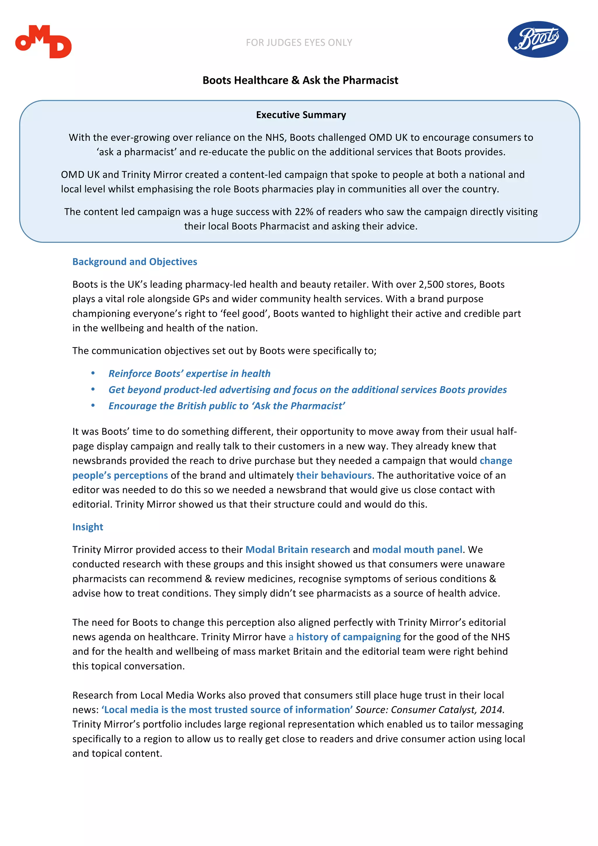 Boots case study | PDF