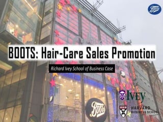 Boots hair care sales promotion presentation | PPT