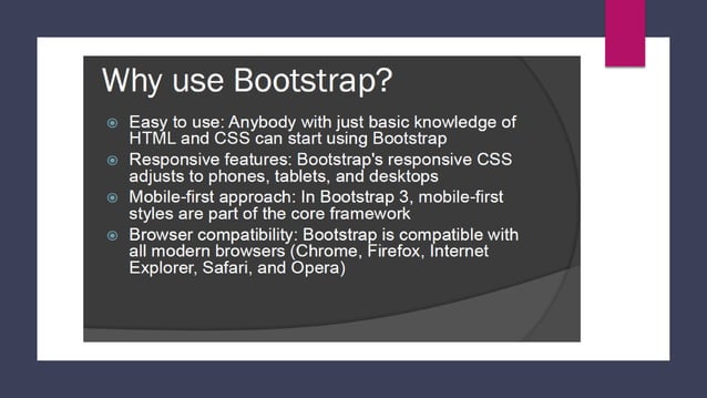 Bootstrap | PPTX