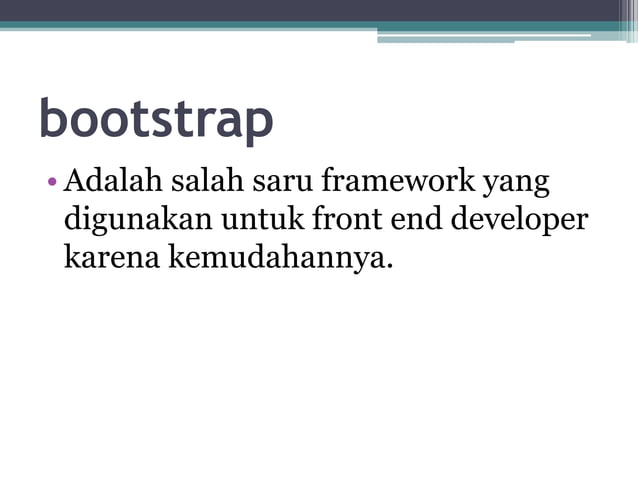 materi tentang BOOTSTAP versi 5 beserta fungsdinya | PPT