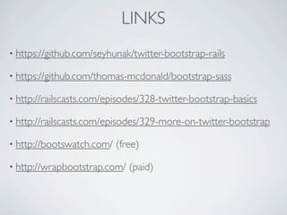 Twitter Bootstrap | PPT