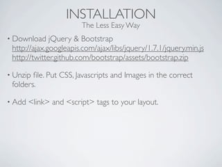 Twitter Bootstrap | PPT