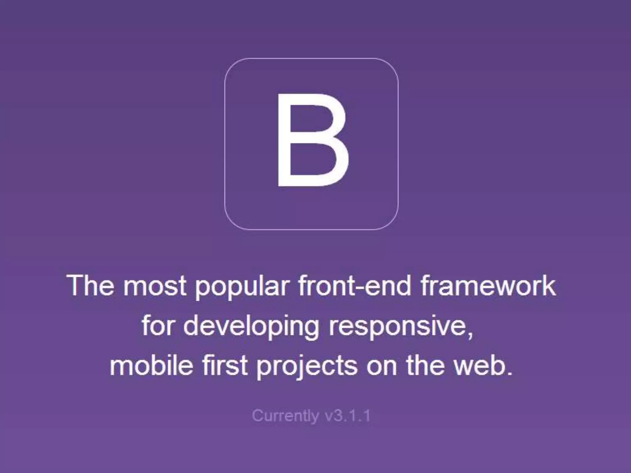Bootstrap Presentation Ppt