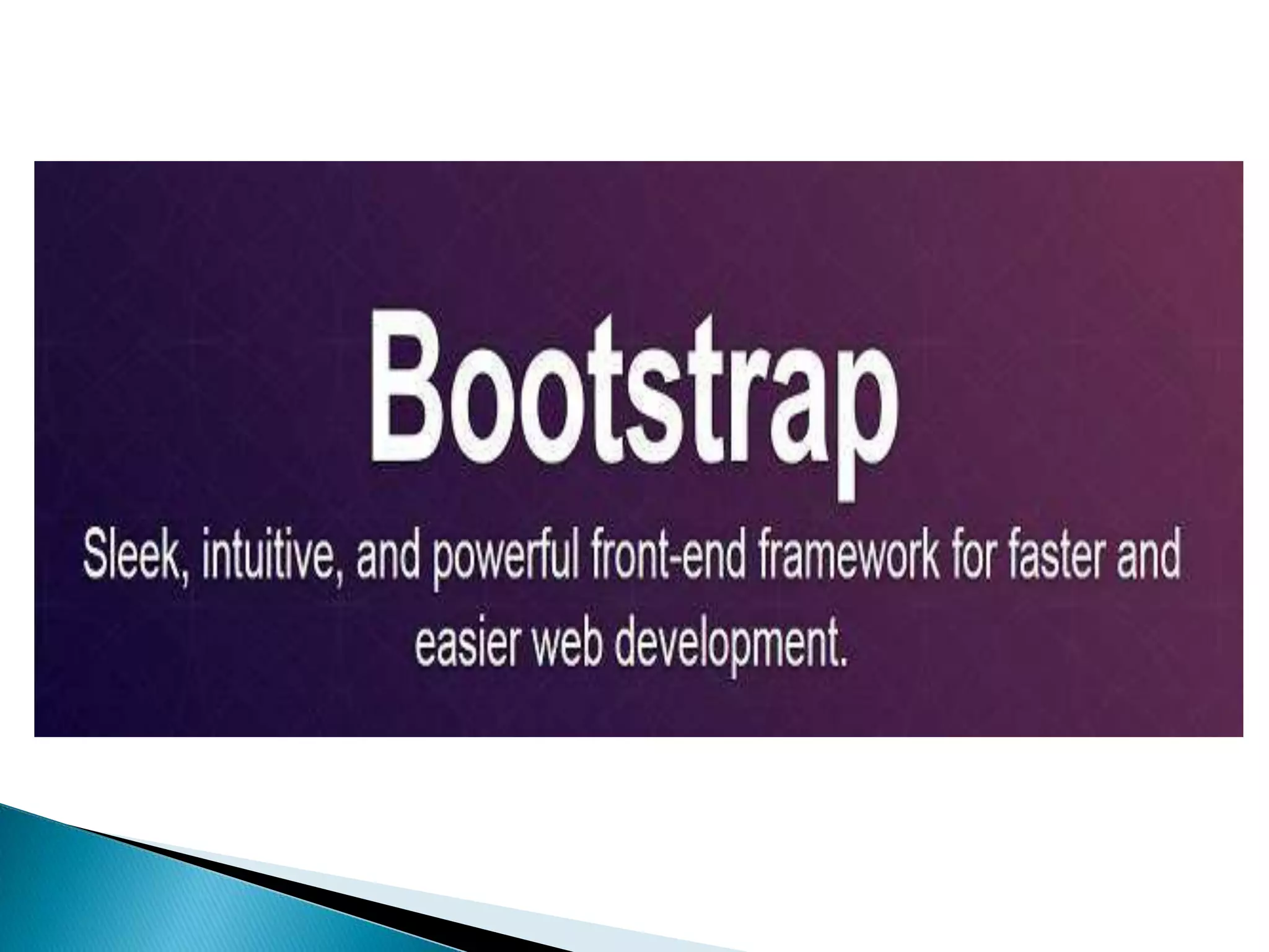 Bootstrap | PPTX | Web Development | Internet