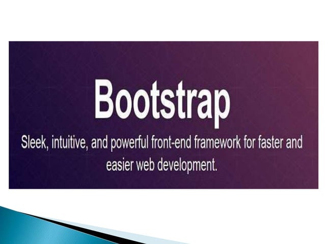 Bootstrap | PPTX | Web Development | Internet