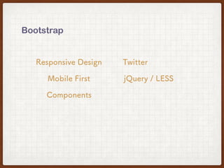 Bootstrap | PPT